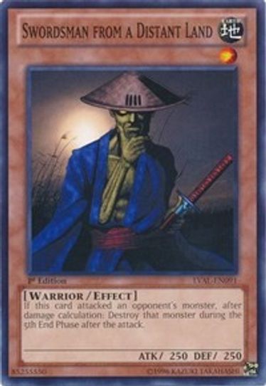 Swordsman from a Distant Land (LVAL-EN091) [Legacy of the Valiant ...