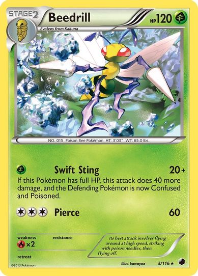 Beedrill Card