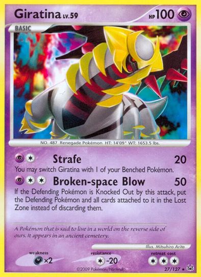 Giratina Lv. (27/127) [Platinum: Base Set] – Pokemon Plug