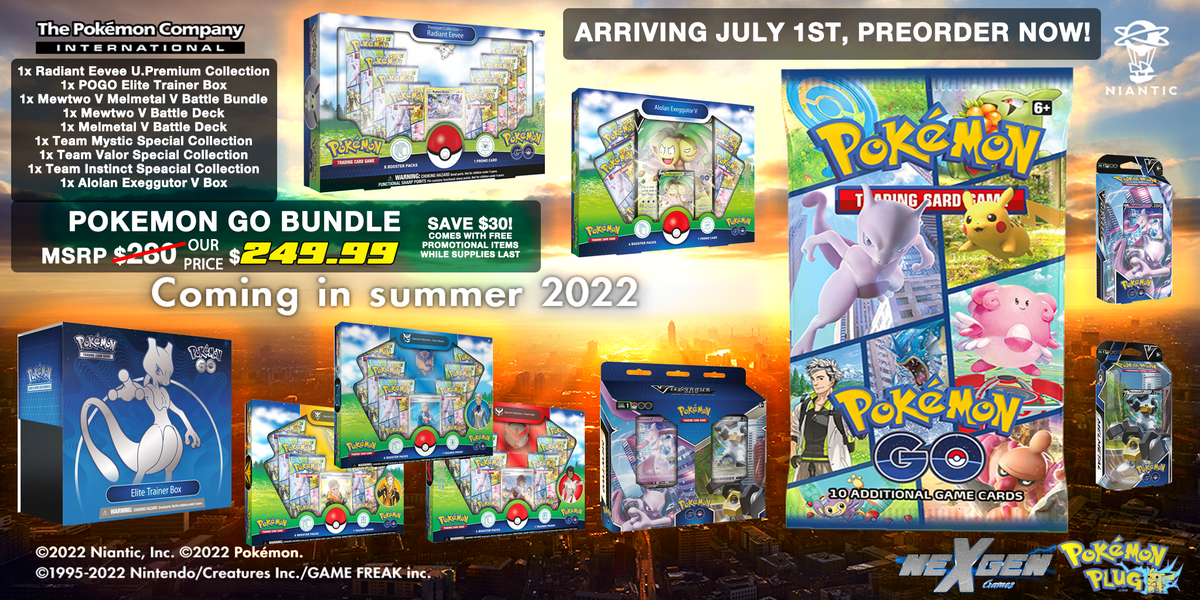 Pokémon TCG: Pokémon GO (BUNDLE) – Pokemon Plug